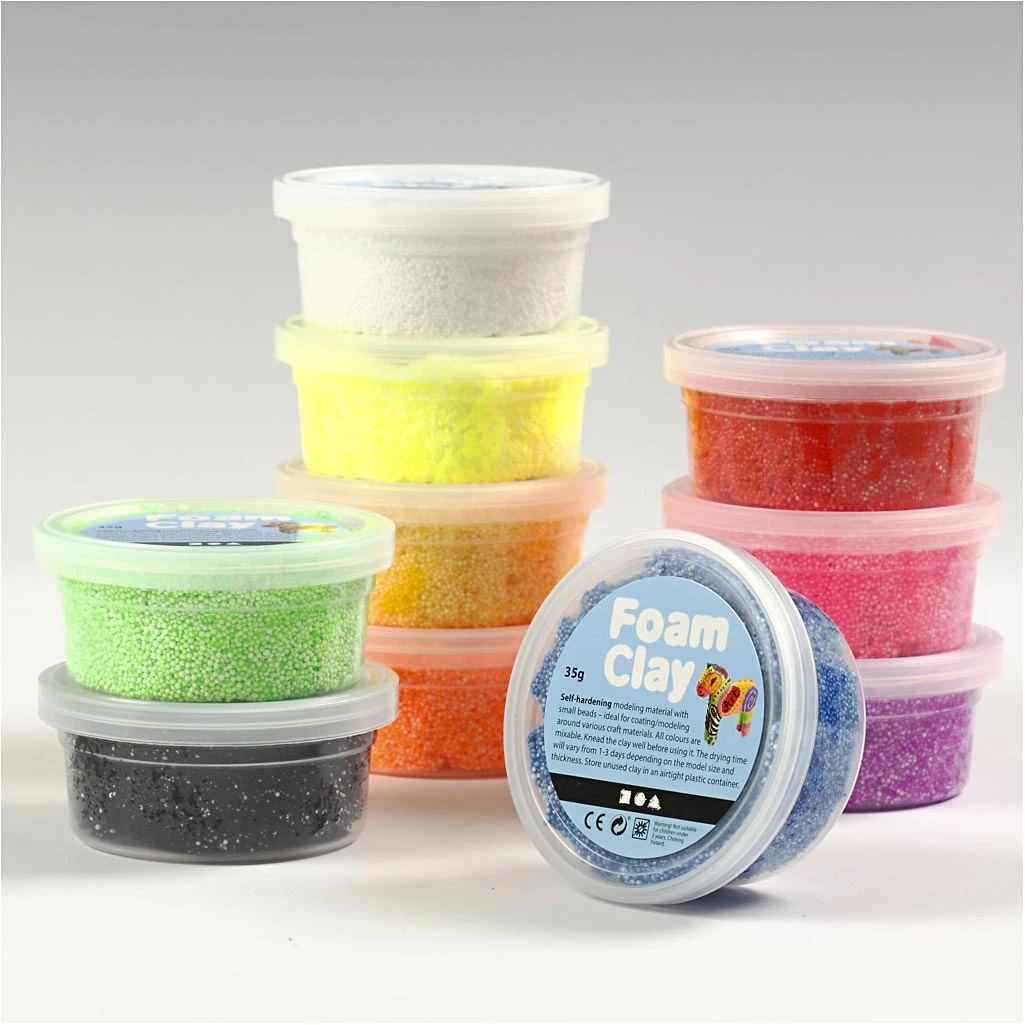 Foam Clay® 10x12ds. - Køb billigt på Grafical.dk