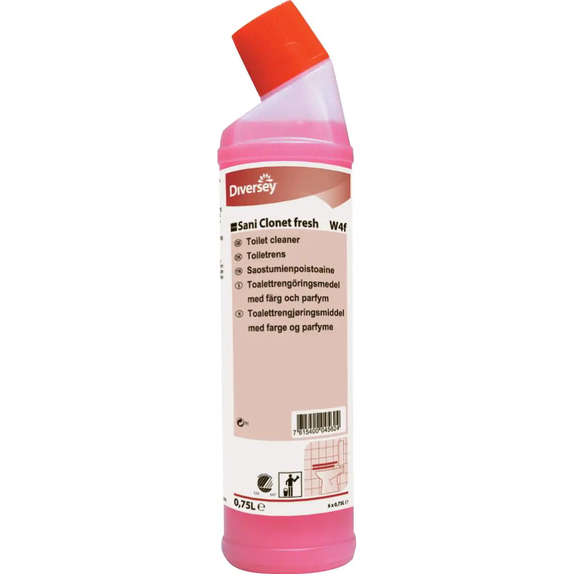 Toiletrens - TASKI Sani Clonet Fresh - Klar-til-brug - Med parfume ...