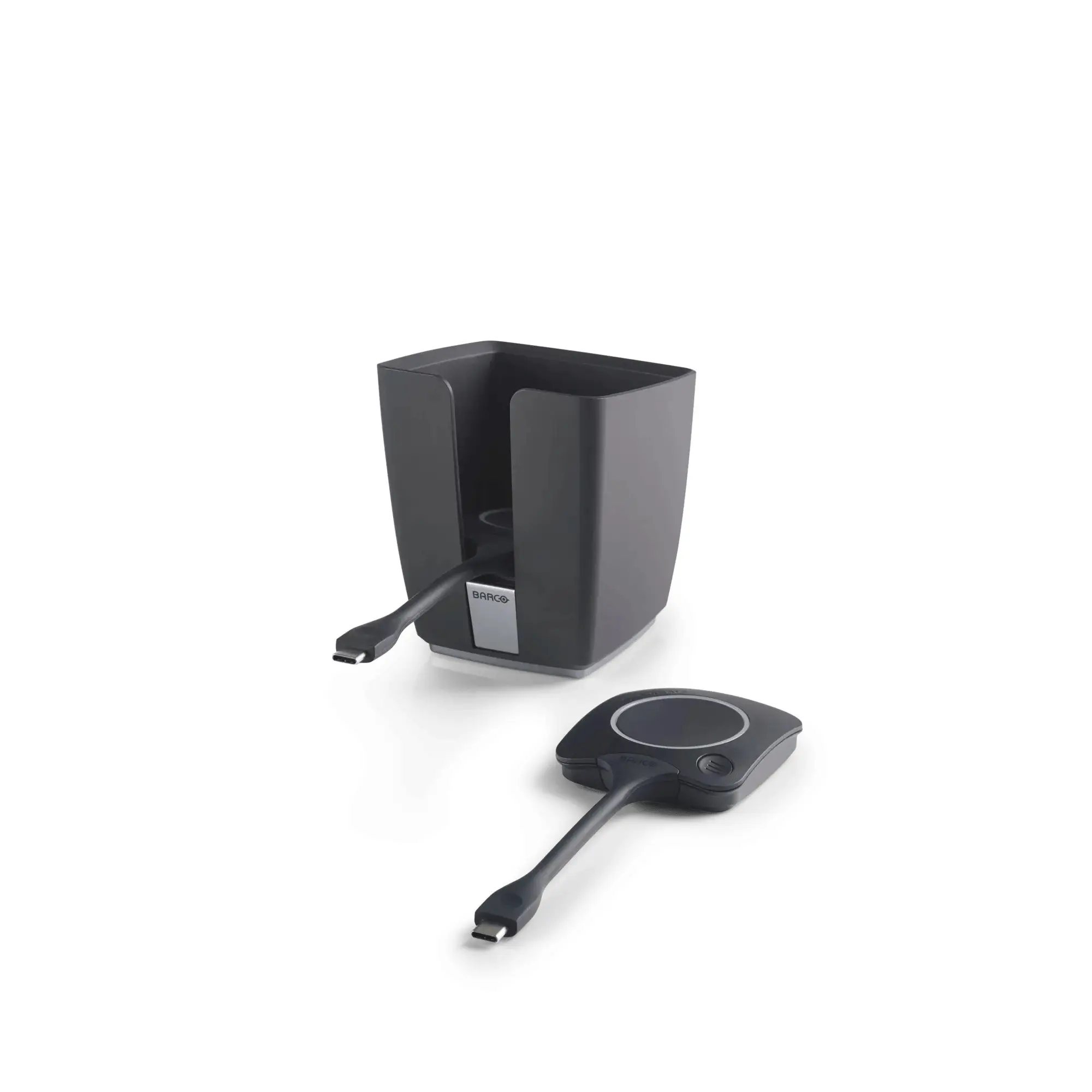 Præsentationssystem - Barco ClickShare Tray med 2 USB-C Buttons - Sort ...