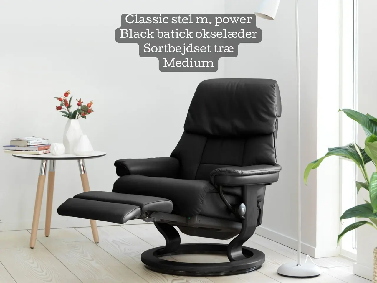 Nu på TILBUD - Stressless® Ruby lænestol + skammel - bolighuset.dk