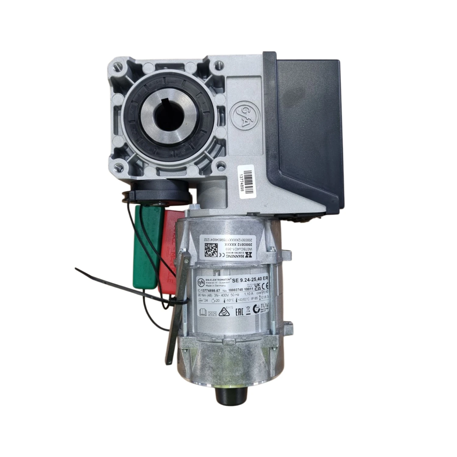 Motor GFA 90NM, 24RPM, 1" (Frikobling)