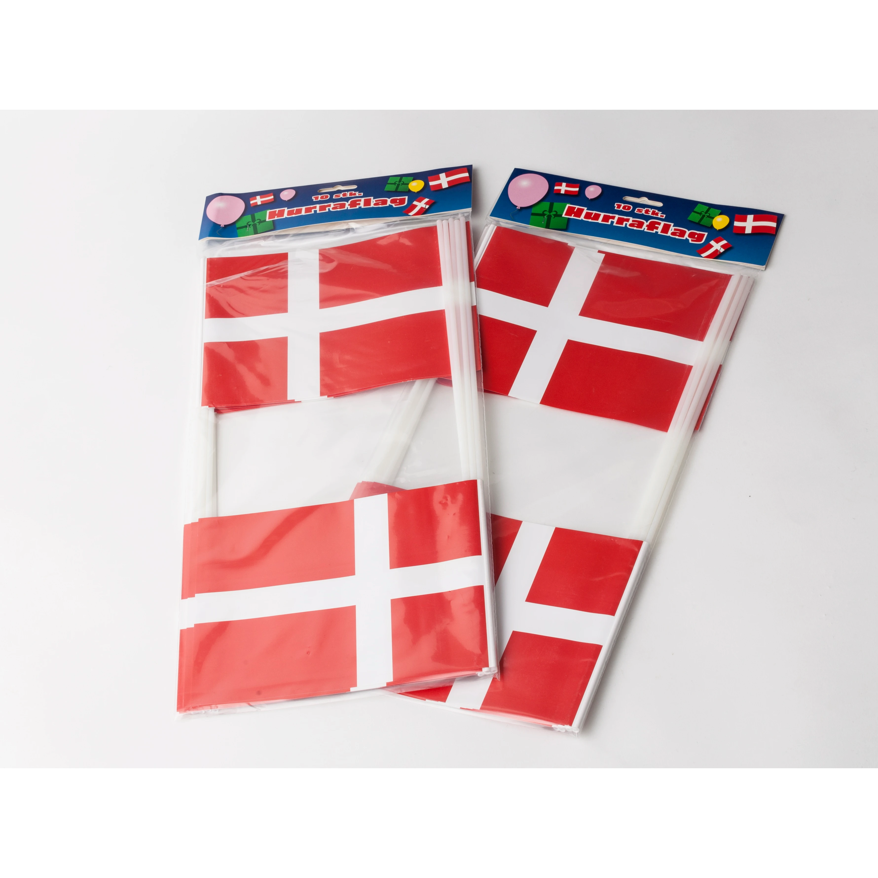 Flag papir på pind 14,5 x 19 cm - 10 stk. i en pakke - Køb billigt på ...