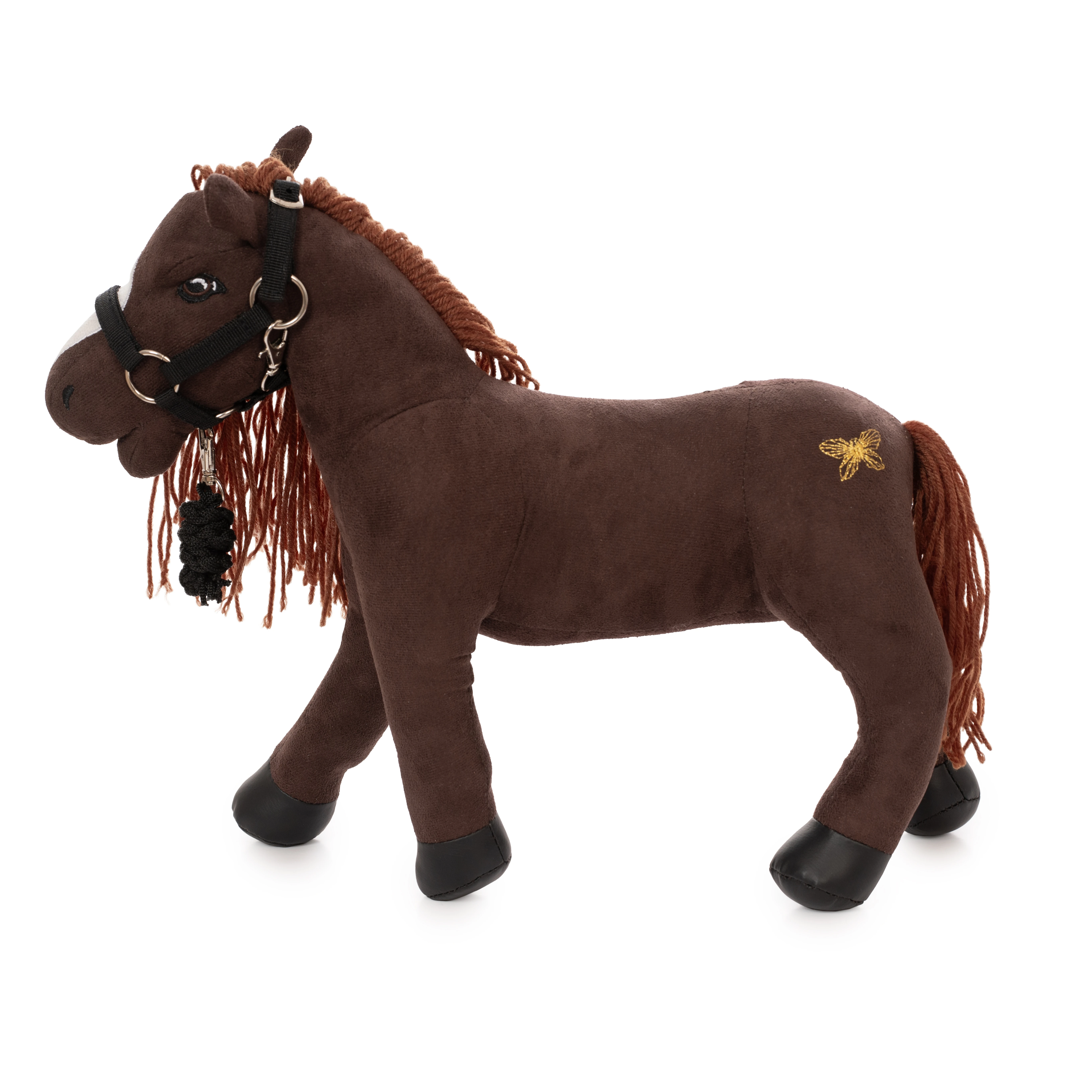Adorable 30cm Brown Pixie Cuddle Pony - Buy Now!
