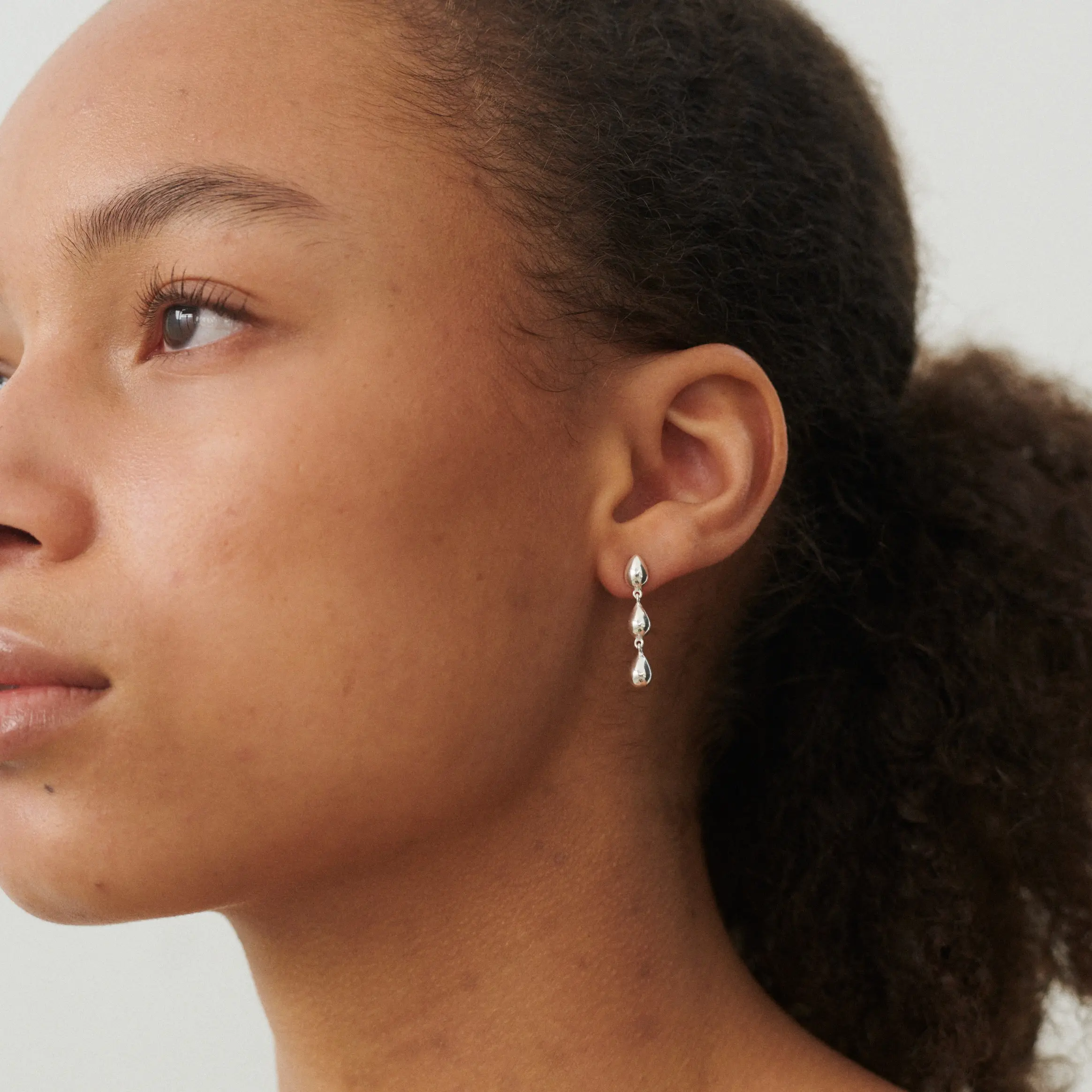 Pernille Corydon Rain øreringe E-303-GP