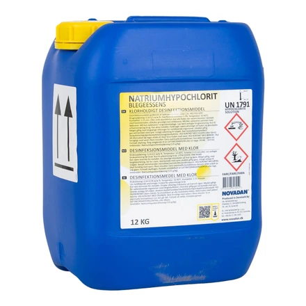 Blegemiddel/Desinfektion Natriumhypochlorit 12 kg » Køb hos LINDS.dk