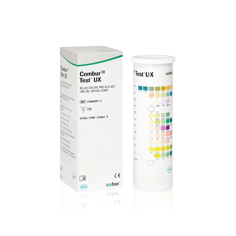 Combur-10 test UX urinstix, 100 stk. køb på mitliv.dk