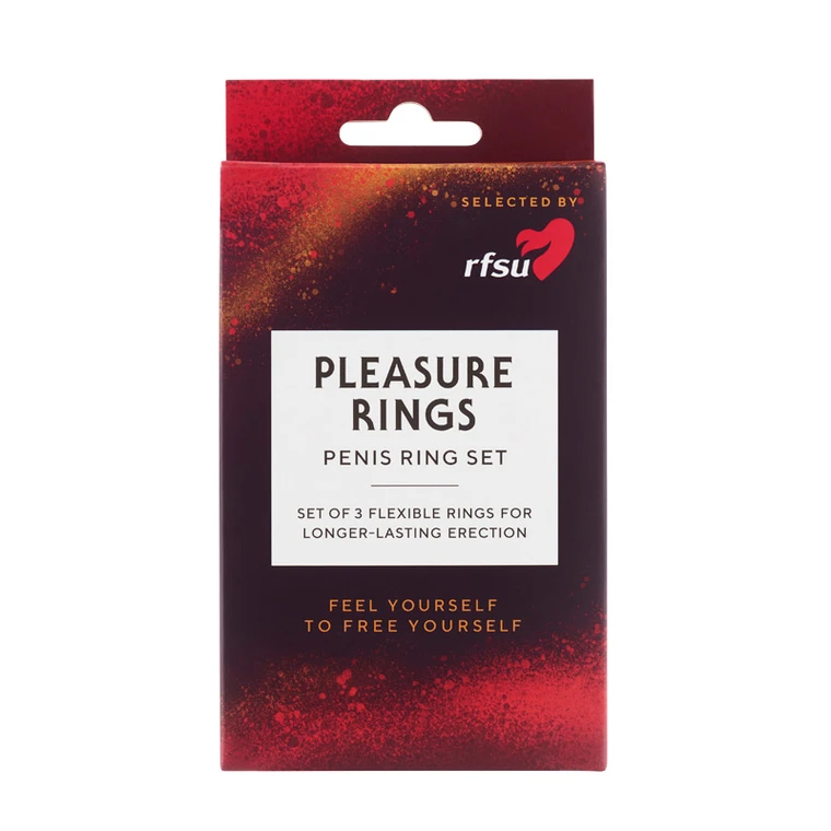 RFSU Pleasure Rings | Sæt med 3 stk. penisringe | Køb på mitliv.dk