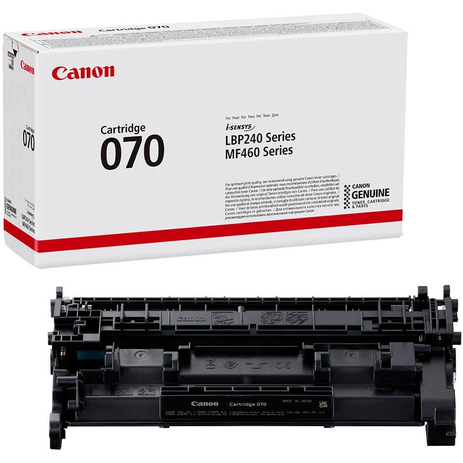 Lasertoner Canon Cartridge 070 Black - Køb billigt på Grafical.dk