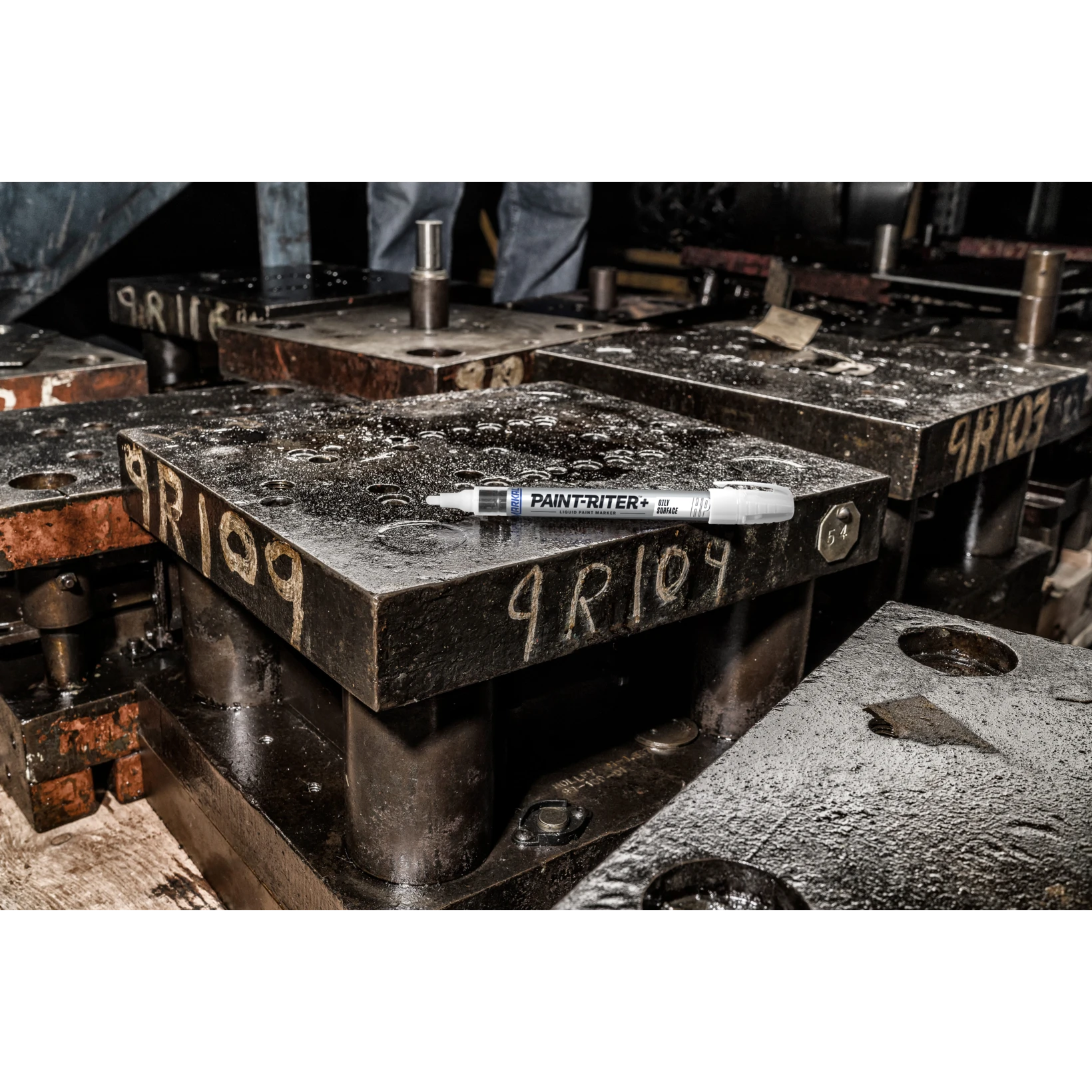 Industritusch Markal Paint-Riter+ Oily Surface Hp White - Køb billigt ...