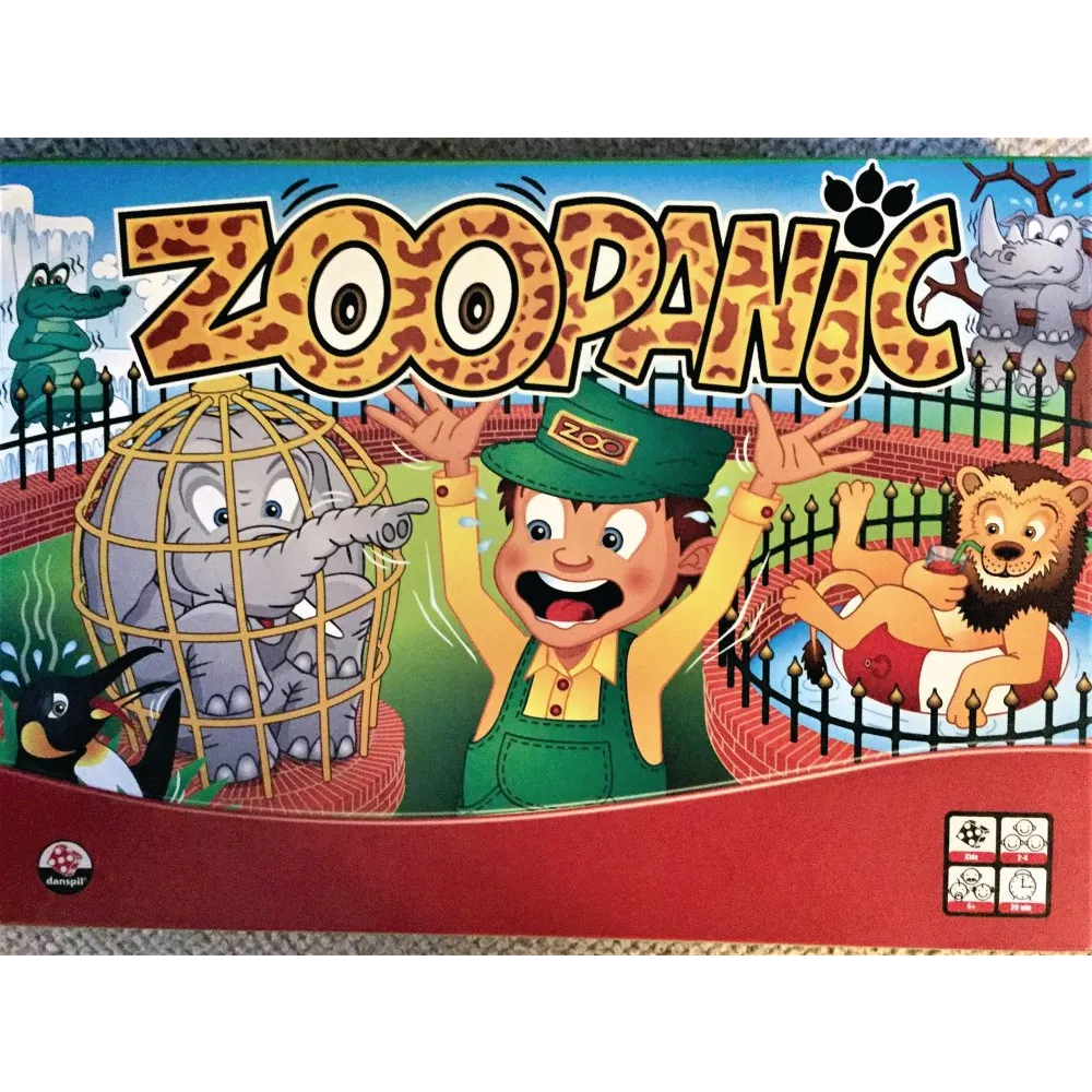 Zoo Panic - sjovt familiespil fra 4 år
