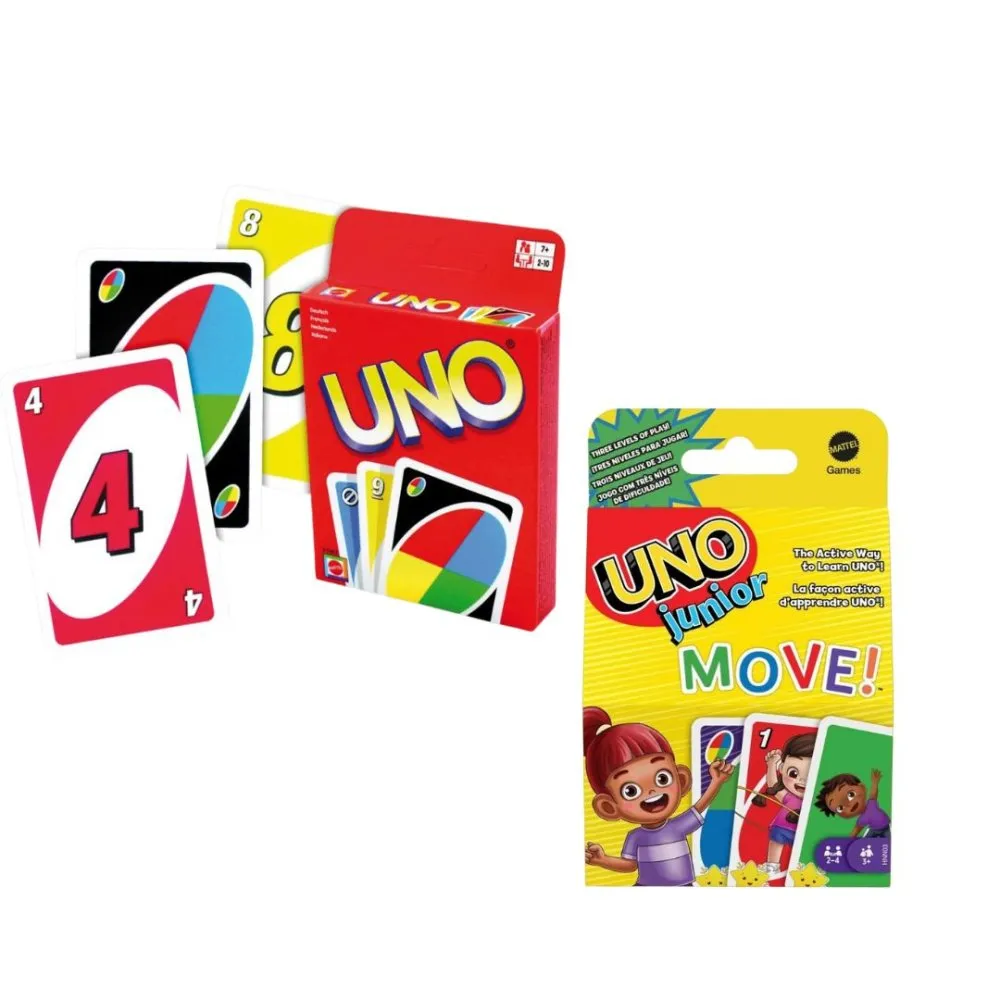 Spil, Uno + Uno Junior Spillesæt