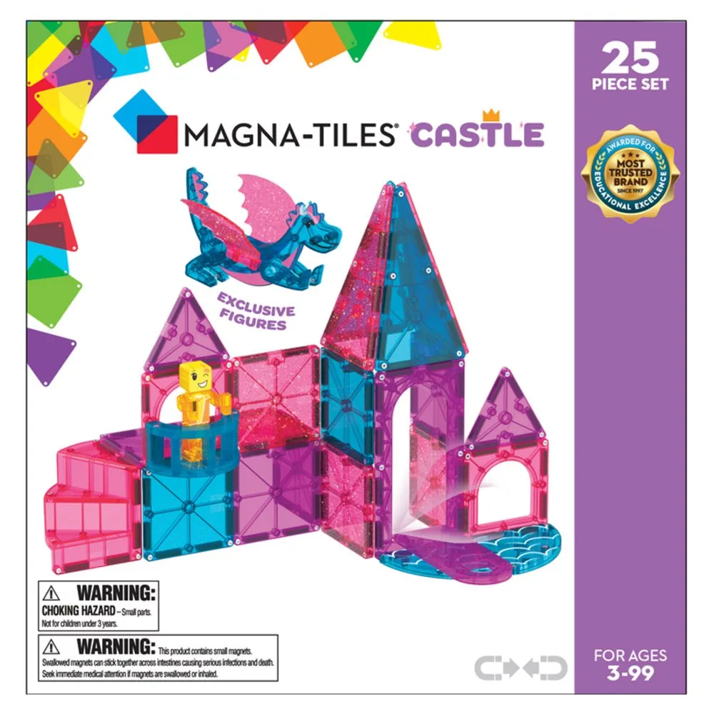 Magna-Tiles Castle 25 dele