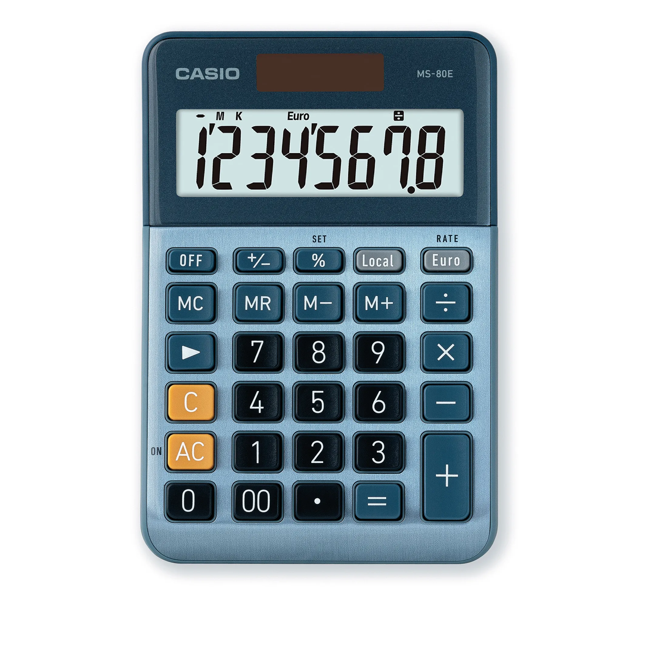 Casio MS-80VER Lommeregner - Kompakt og Praktisk