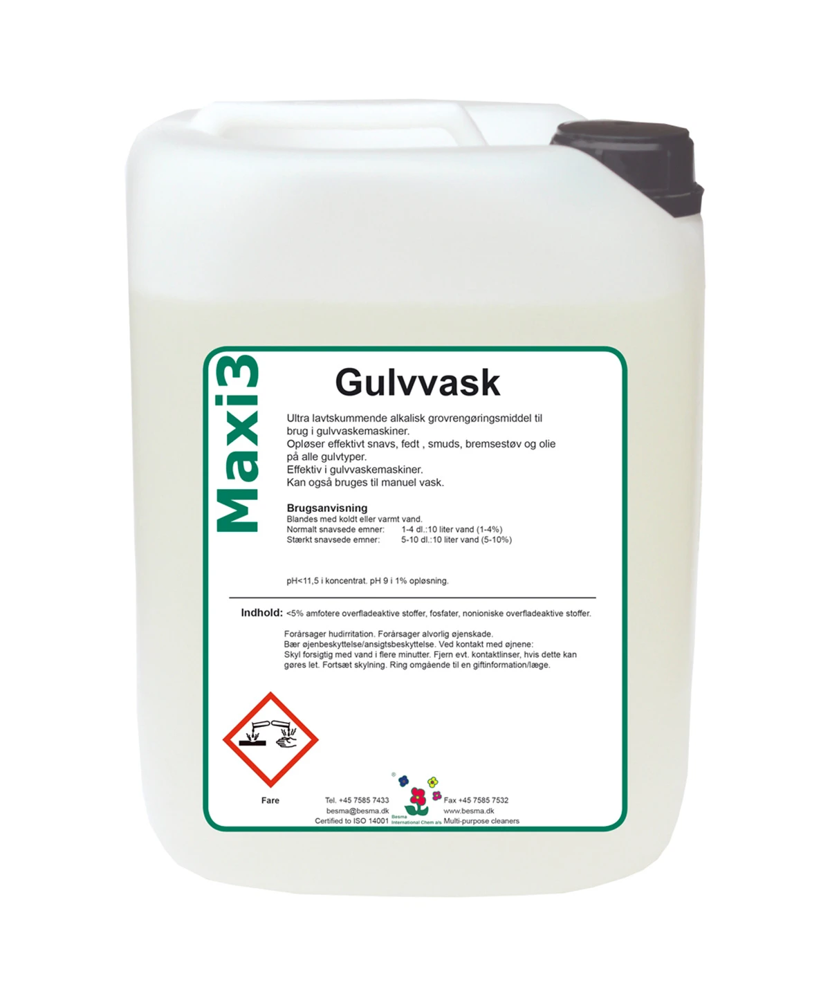 Besma Maxi3 20L - gulvvask