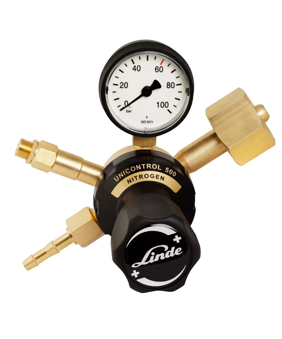 Linde Genie Unicontrol regulator nitrogen 0-50 bar