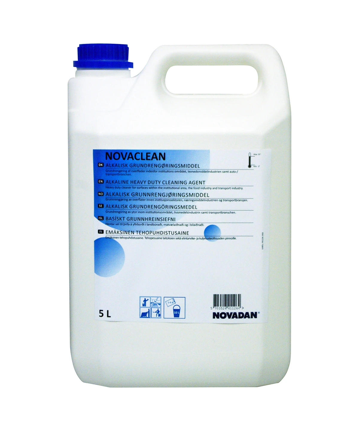 Novaclean grundrengøringsmiddel 5L