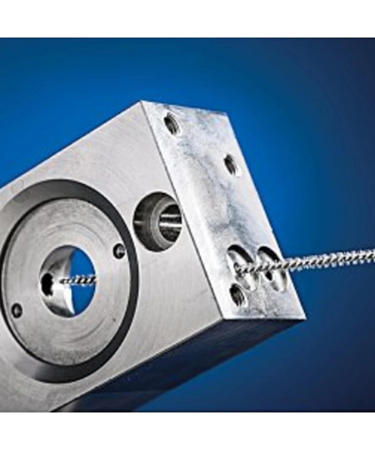 Pferd Stålbørste Rund - 8mm Rustfri