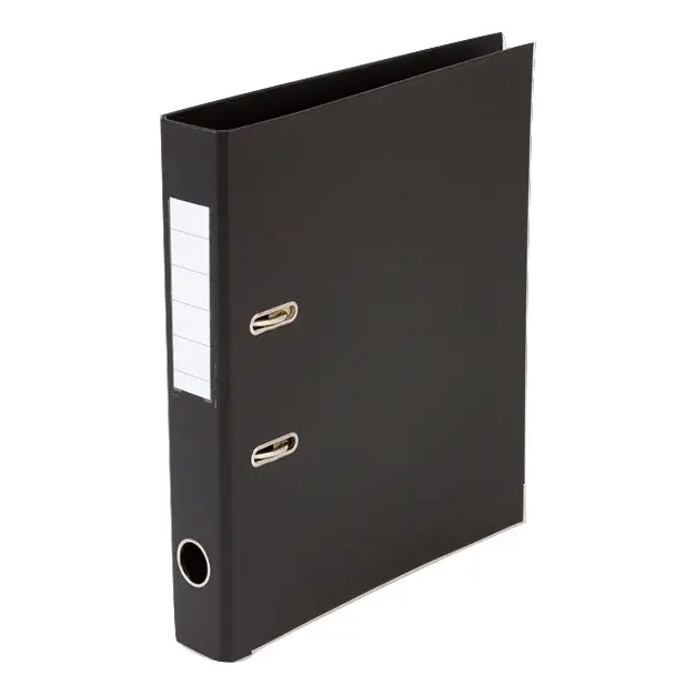 Brevordner A4 - Q-Line sort 50 mm ryg - Køb billigt på Grafical.dk