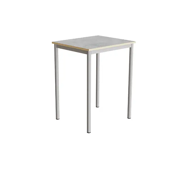 Bord Combi 200, L700xB600xH900 mm, lys grå, lyddæmpende linoleum, alugråt understel » Køb ...