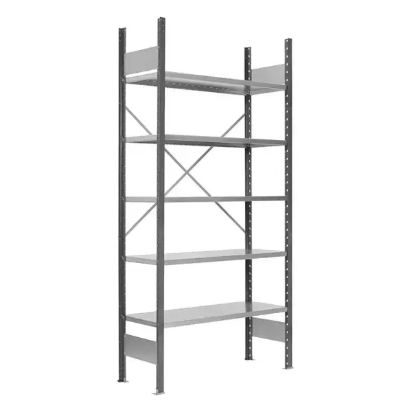 Lagerreol V06 Startsektion 2500x600 mm Åben / Galv » Køb billigt på ...