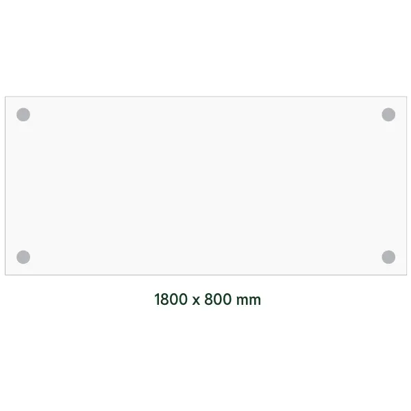 Skrivebord DNA, Bøg 1800x800 mm I-ben/Alugrå » Køb billigt på Grafical.dk