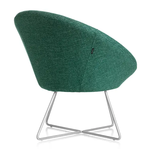 Loungestol Paris Petroleumsgrøn med alugrå ben » Køb billigt på Grafical.dk