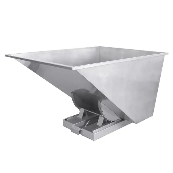 Tipcontainer SS304 1100l 600kg Rustfri » Køb billigt på Grafical.dk