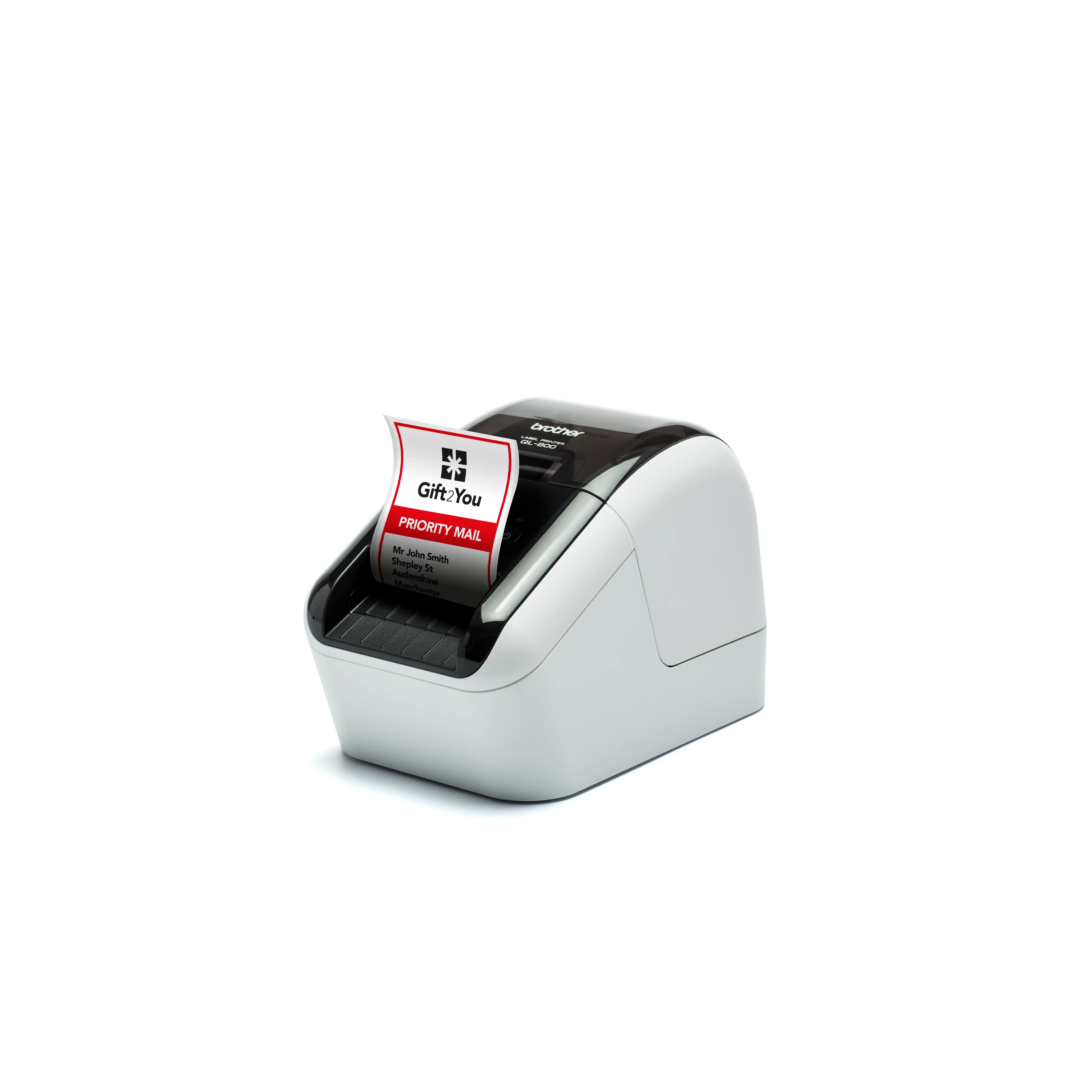 Labelprinter - Brother QL-800 - Med automatisk kniv - Køb billigt på ...