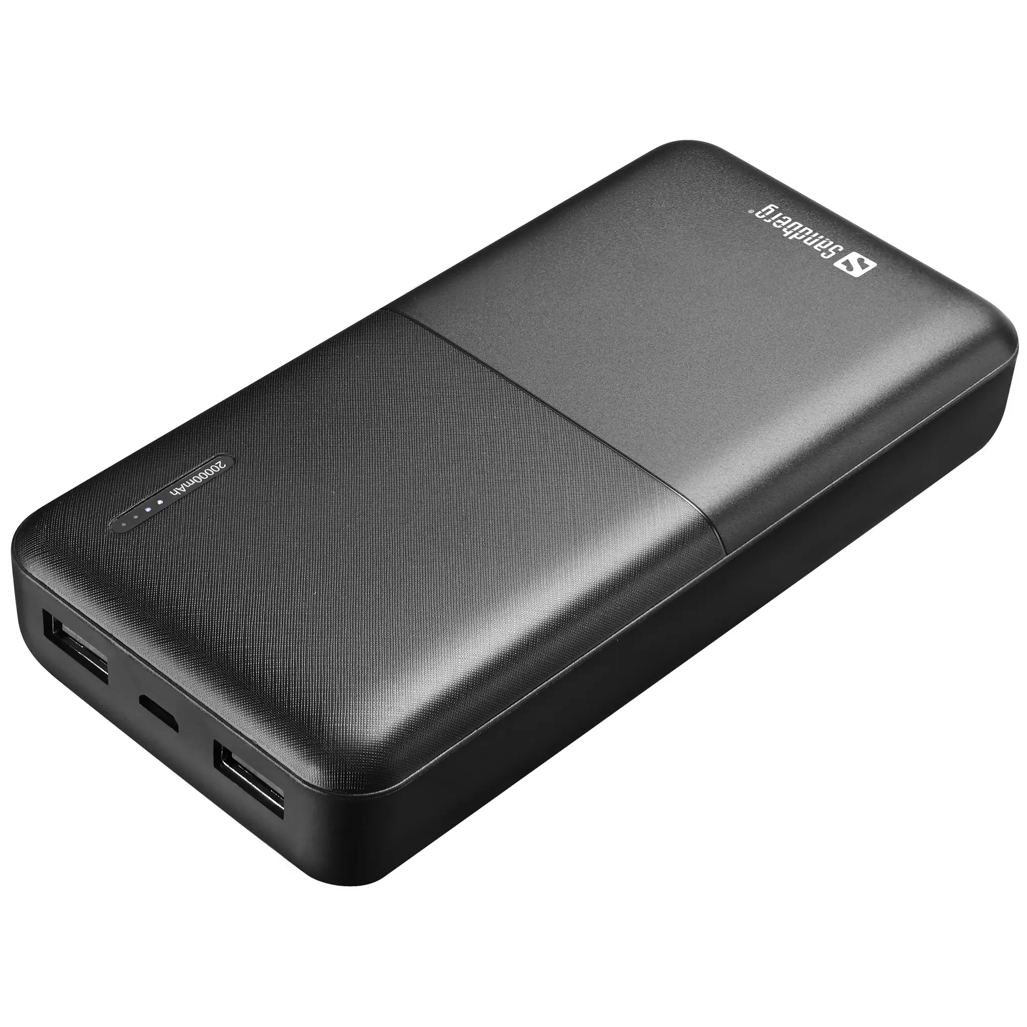 Powerbank Sandberg 20000 sort - Køb billigt på Grafical.dk
