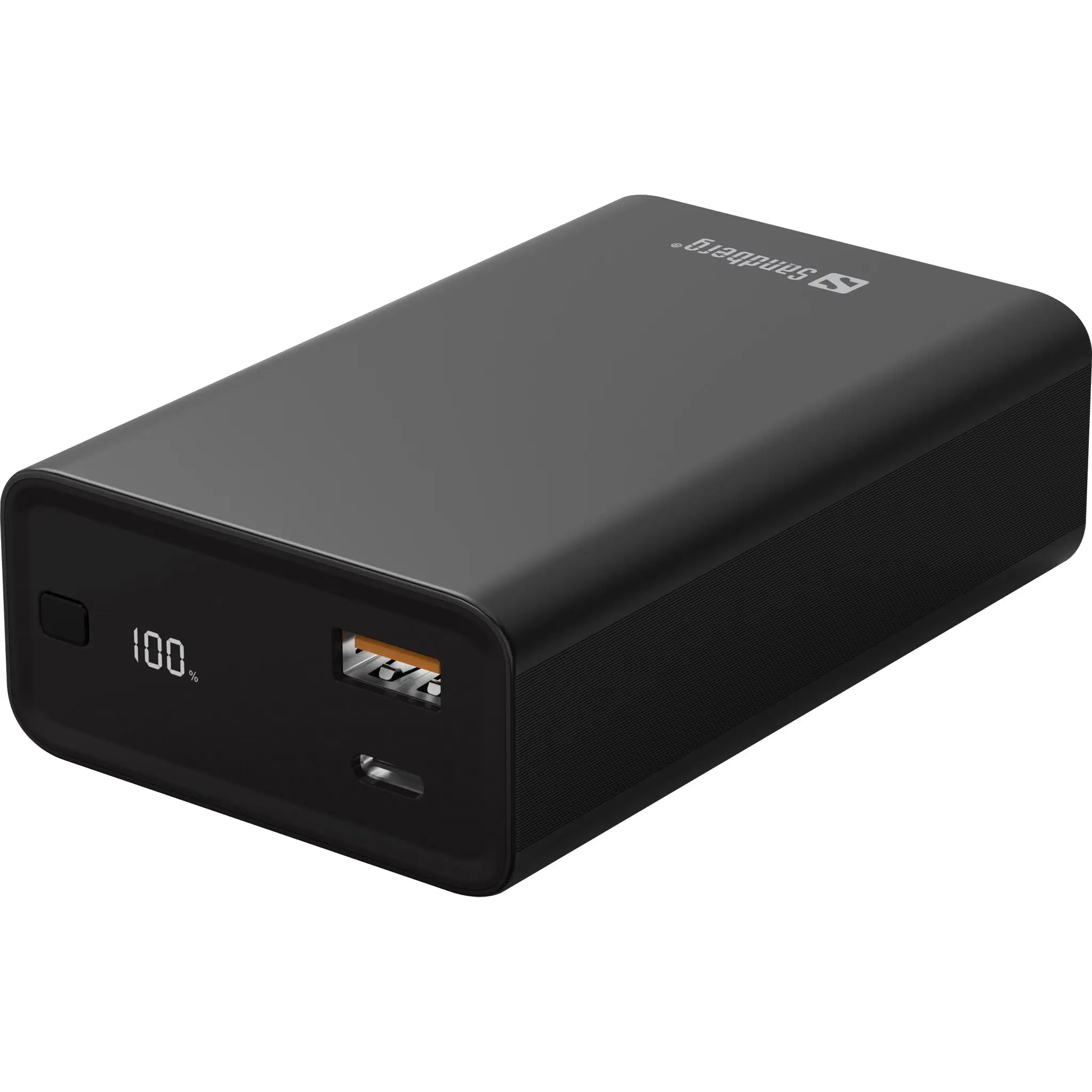 Sandberg Travel Powerbank 20000 PD65W sort - Køb billigt på Grafical.dk