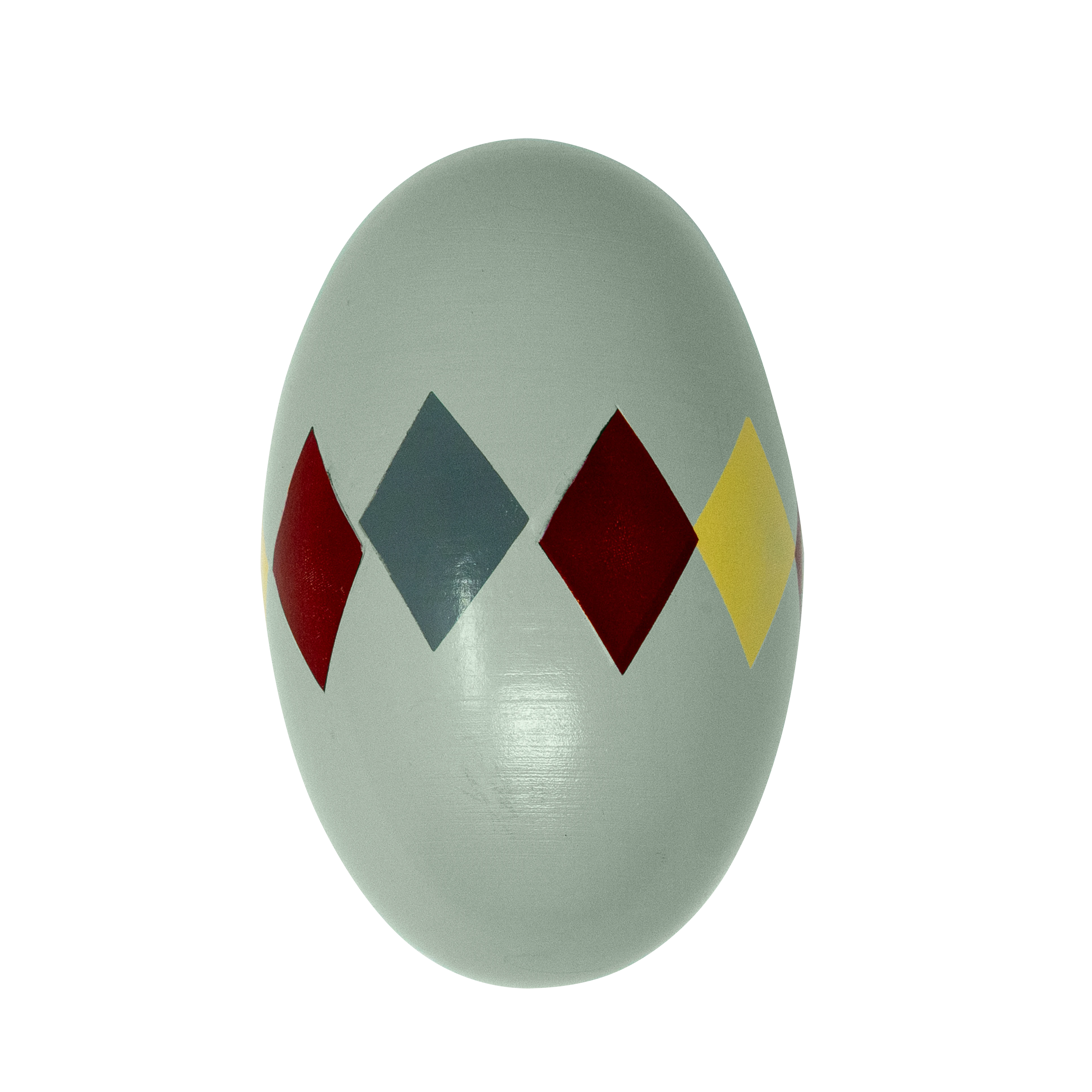 MARACA EGG, GREEN, HARLEKIN