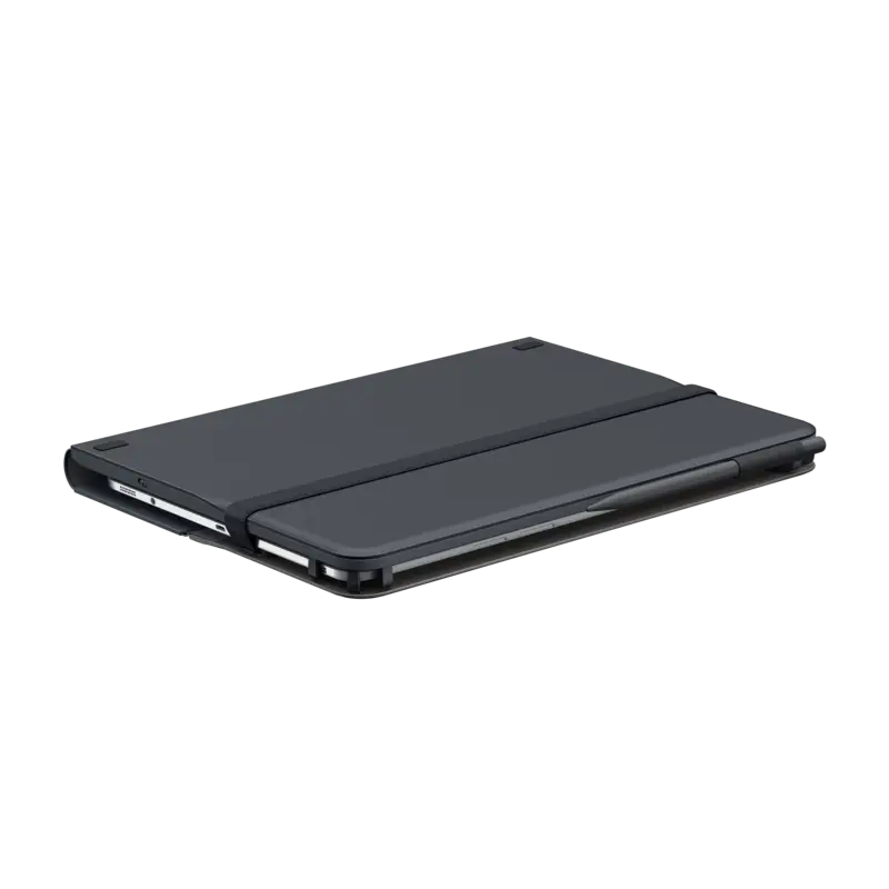 Tastaturetui - Logitech Universal Folio 9-10" - Med tastatur - Sort - Nordic layout