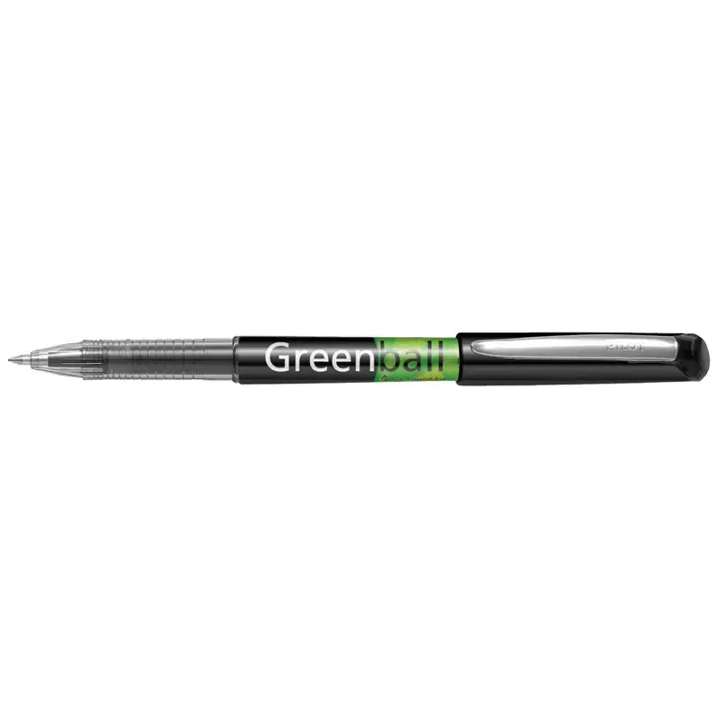 Pilot Roller Greenball 0,7 Sort - 10 stk - Køb billigt på Grafical.dk