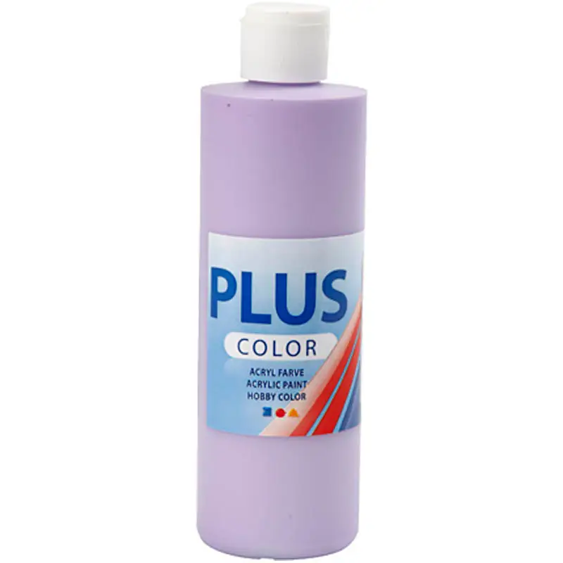 Plus Color hobbymaling, violet, 250ml - Køb billigt på Grafical.dk