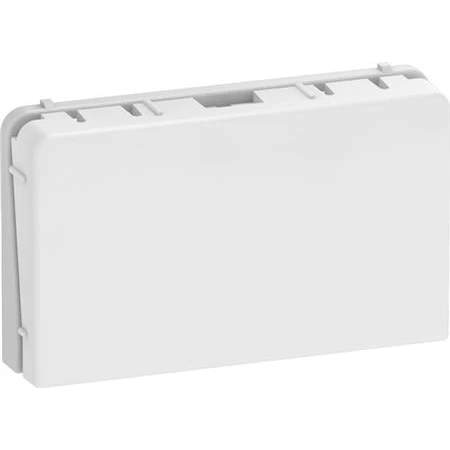 Blænddæksel LK Fuga 0,5 modul hvid