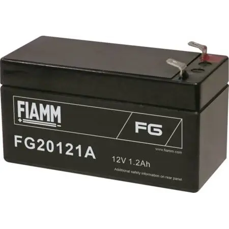 Blybatteri Fiamm 12V/1,2Ah 97x43x52 mm