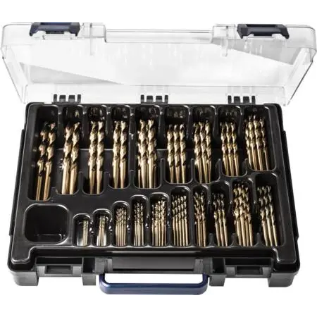 Borsæt HSS Cobolt bor 1-10 100 stk