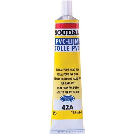 Lim PVC hurtigtørrende 125 ml tube
