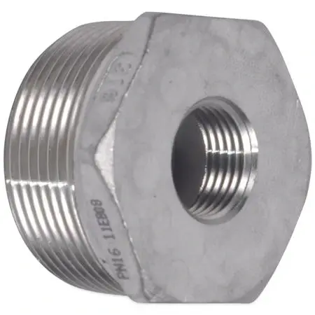 Nippelmuffe 1x1/2" rustfri » Køb online hos LINDS.dk