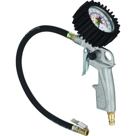 Pumpepistol trykluft m/Ø63 mm manometer 0-12 bar 1/4"