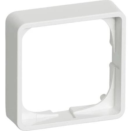 Ramme LK Fuga baseline 50 1 modul 14 mm høj hvid