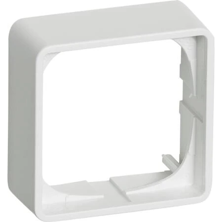 Ramme LK Fuga baseline 50 1 modul 21 mm høj hvid