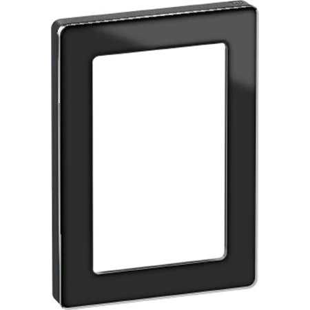 Ramme LK Fuga Pure 1,5 modul glas sort