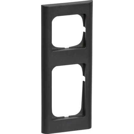 Ramme LK Fuga soft 68 2,5 modul koksgrå