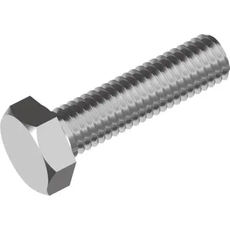 Sætbolt M6x40 mm DIN 933 A2 rustfri