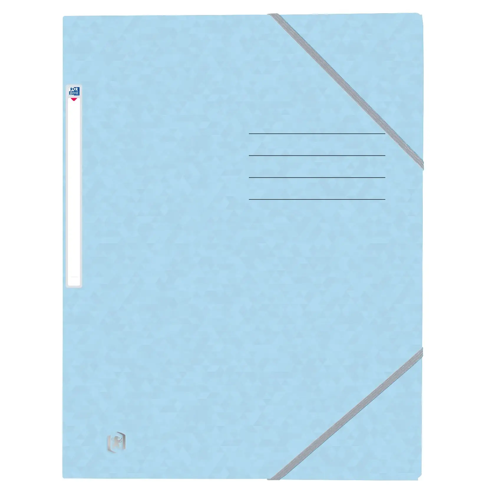 Samlemappe Oxford top file+ elasticated 3-flap folder a4 pastel blue ...