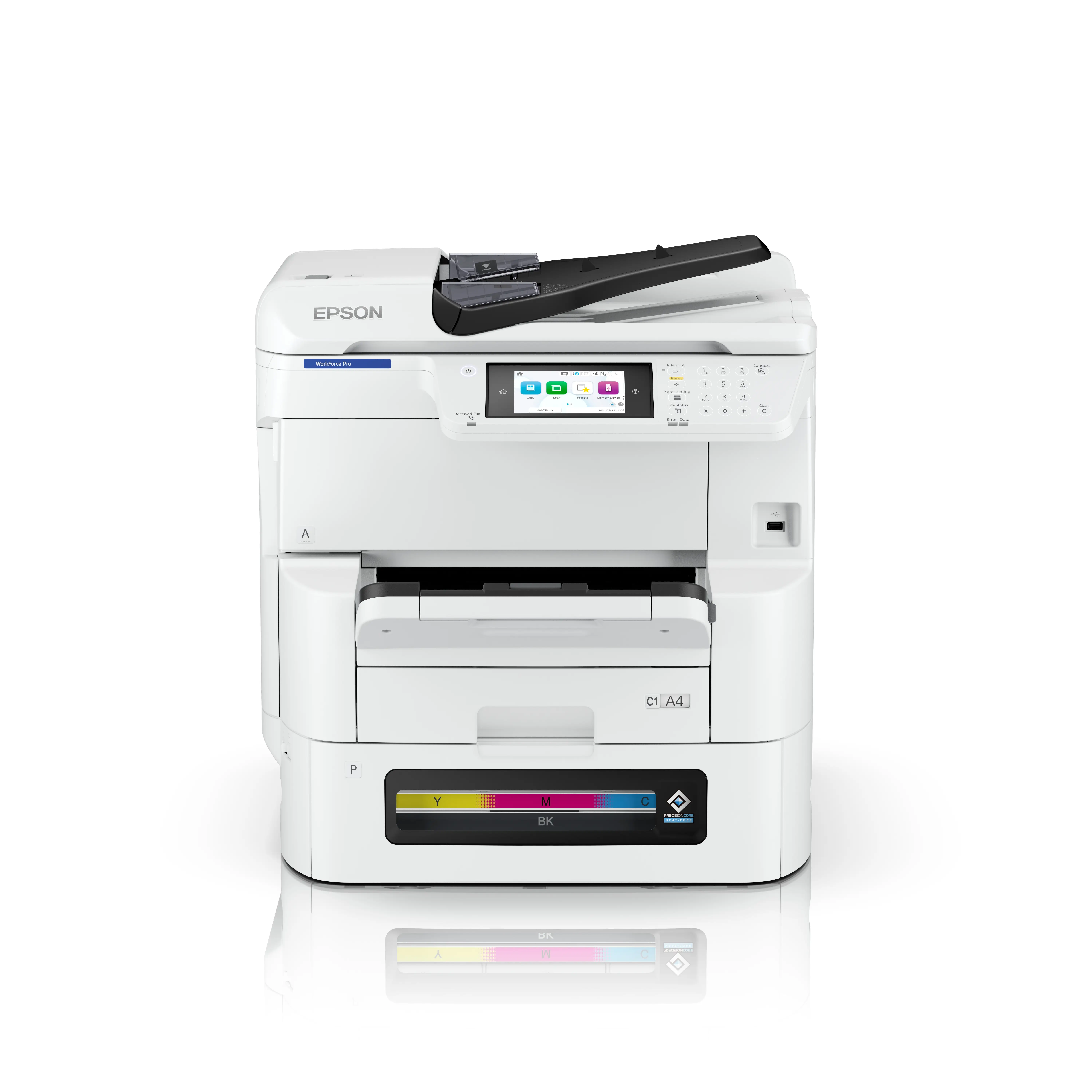 Epson WorkForce Pro EM-C8100RDWF - Multifunktionsprinter - Farve - Inkjet
