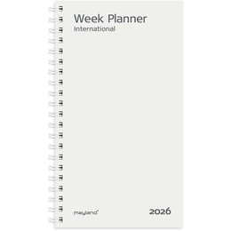 Kalender, Mayland, Life organizer Week TVÆRFORMAT year: 2026