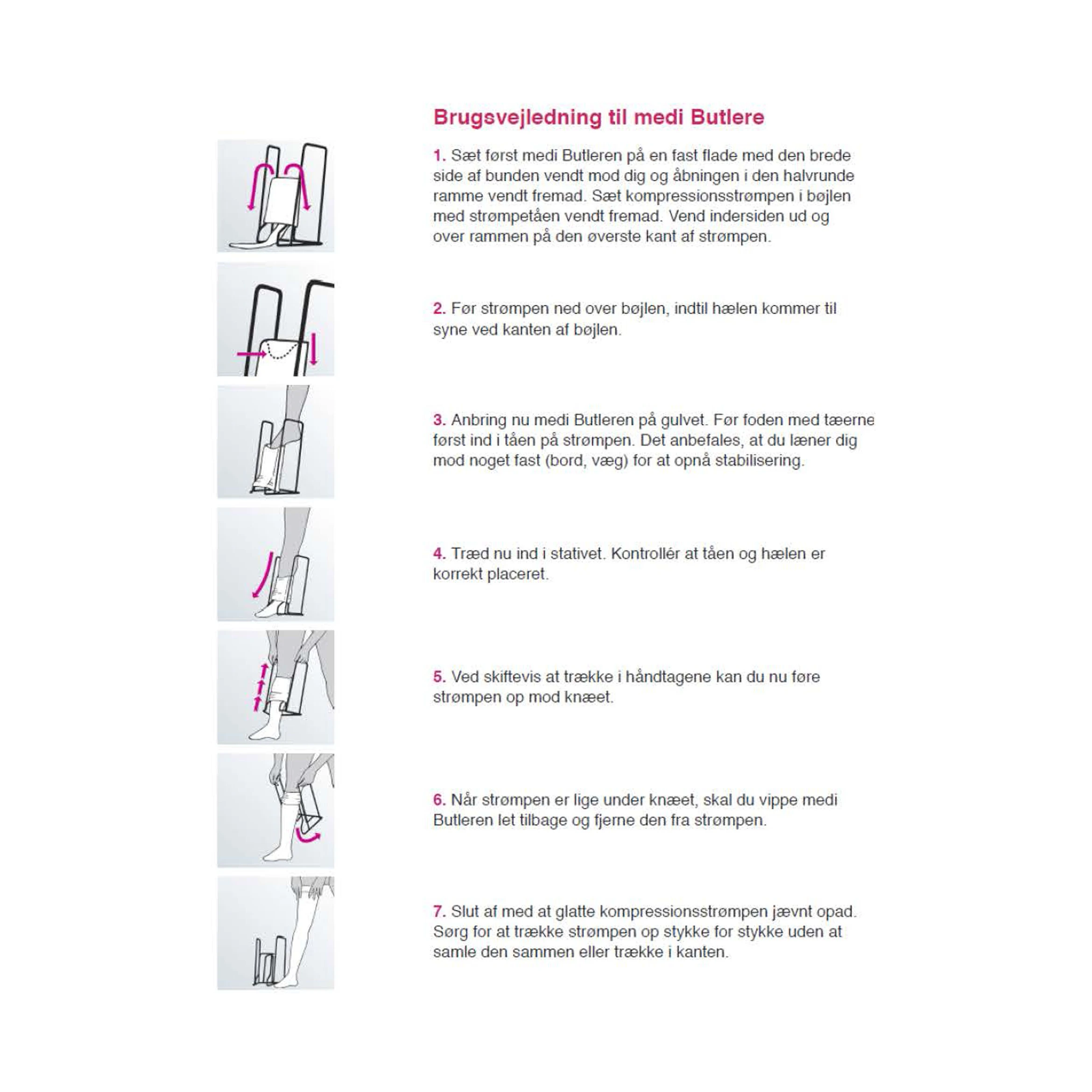 medi Butler strømpepåtager med lange håndtag | Køb på mitliv.dk