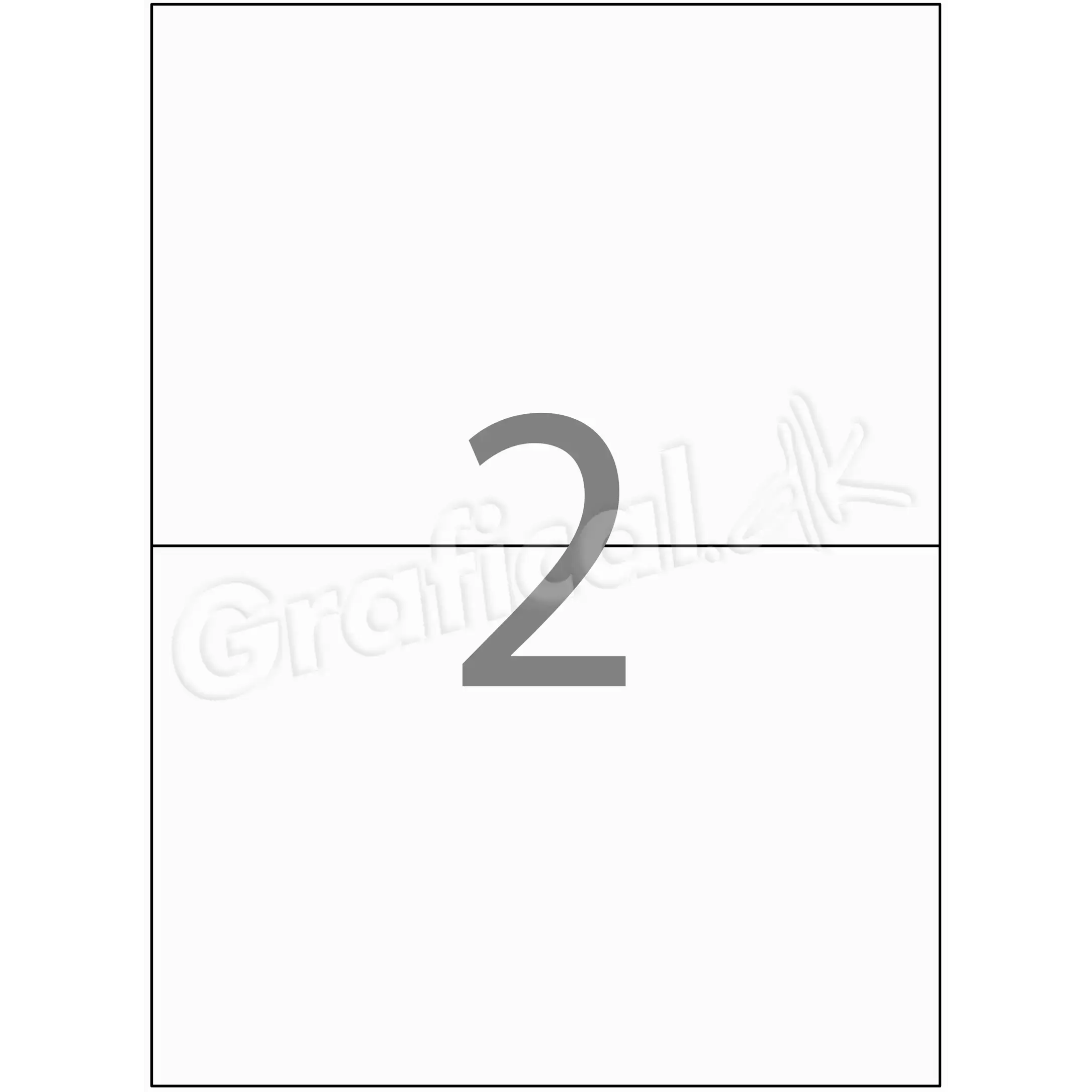 Etiketter - Xerox 003R97401 - 210x148 mm - 2 pr. ark - 100 ark - Køb ...